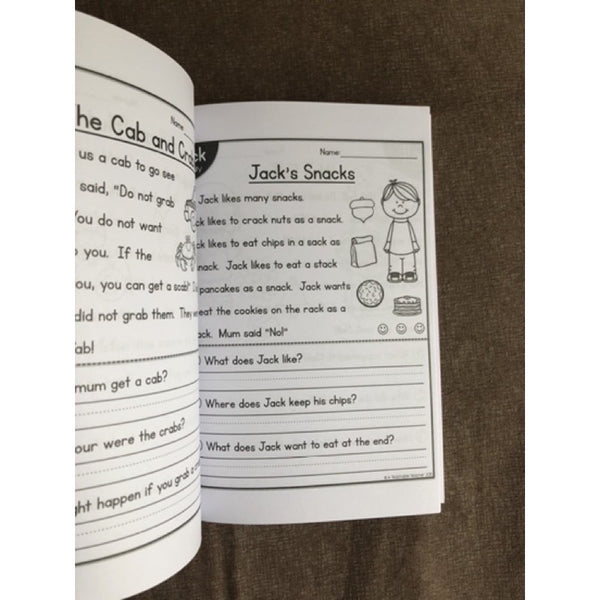 I Can Read (Simple Stories) Worksheets – My Little Party Shop