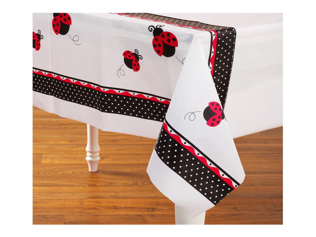 Ladybug Fancy Table Cover – My Little Party Shop