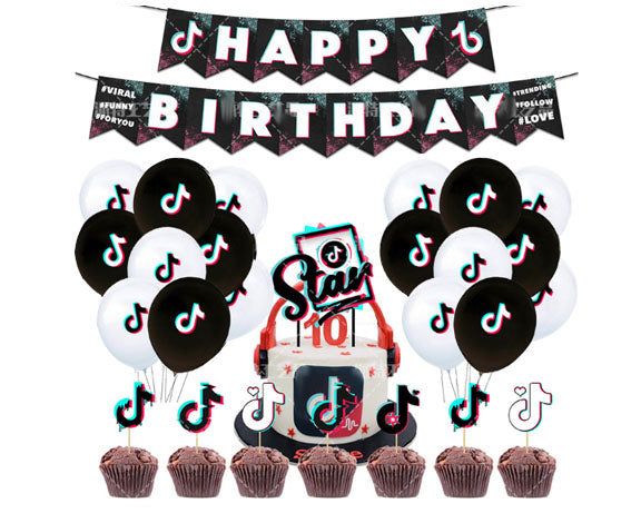 Tik Tok Decorating Kit – My Little Party Shop